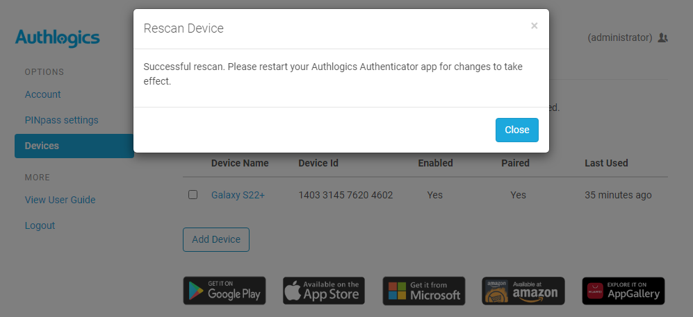 Migrating from Offline to Online Device Registration for Mobile Push ...